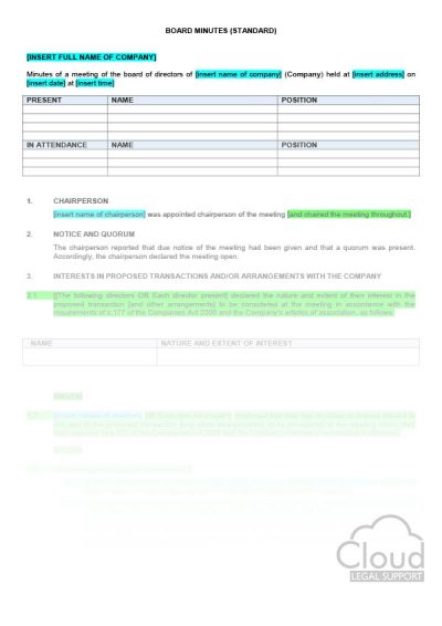Legitimate Interests Assessment (LIA) template - CloudLegal Support